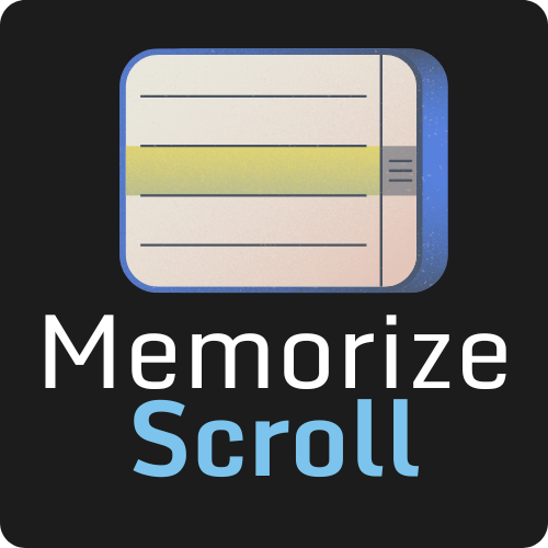 Memorize Scroll Plugin | Bubble